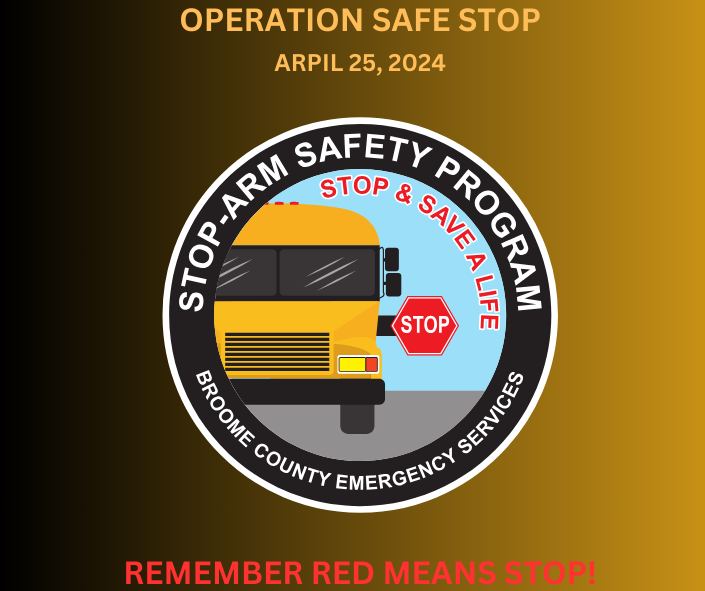 School Bus Stop-Arm Safety Program | Broome County