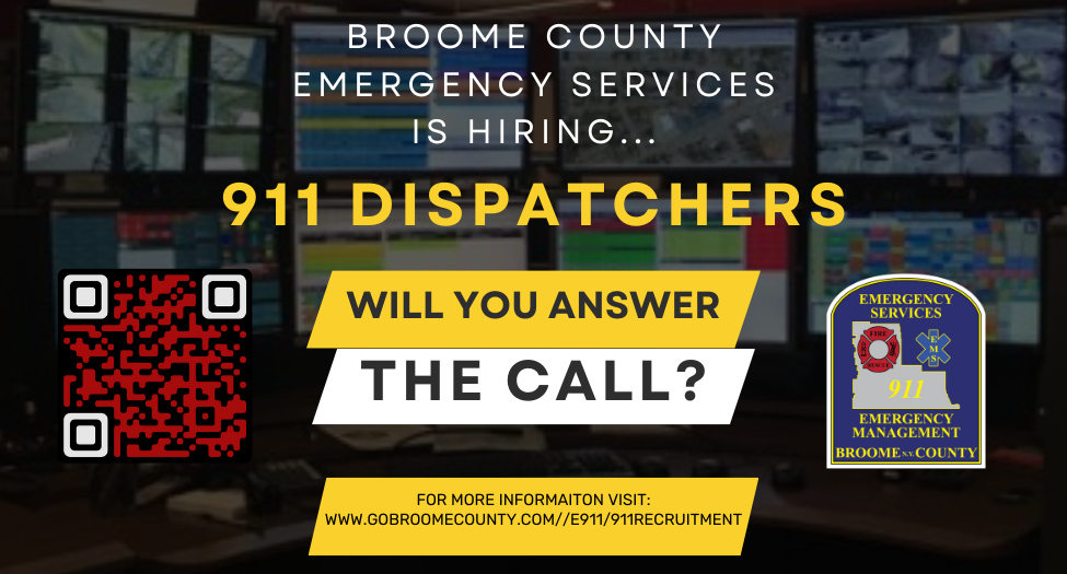 911 Recruitment & Outreach | Broome County